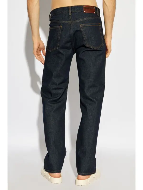 Dries Van Noten Belt Loop Jeans - Indigo