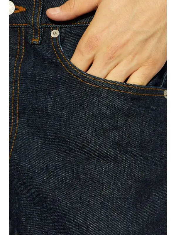 Dries Van Noten Belt Loop Jeans - Indigo
