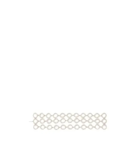 Isabel Marant Étoile Crystal-embellished Logo Bracelet - White