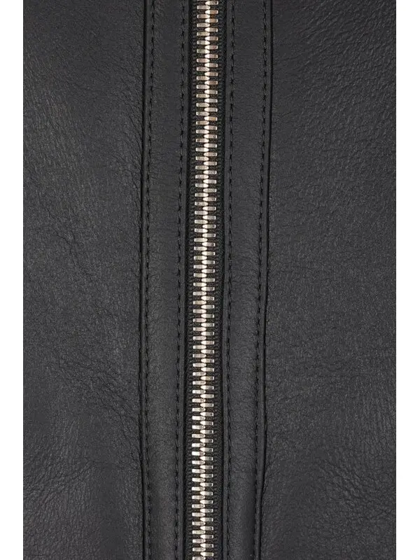 Fendi Ff Buckle Shearling Gilet