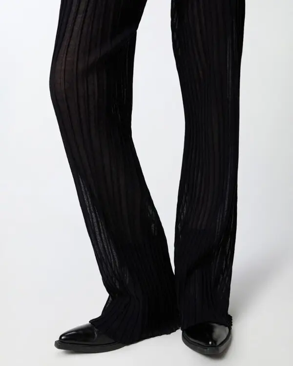 Pinko Pleated Flared Trousers