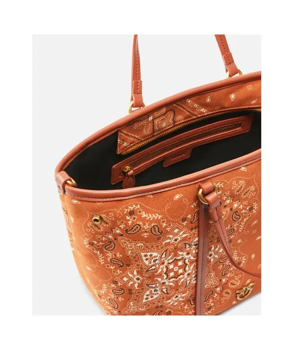 Pinko Printed Top Handle Bag
