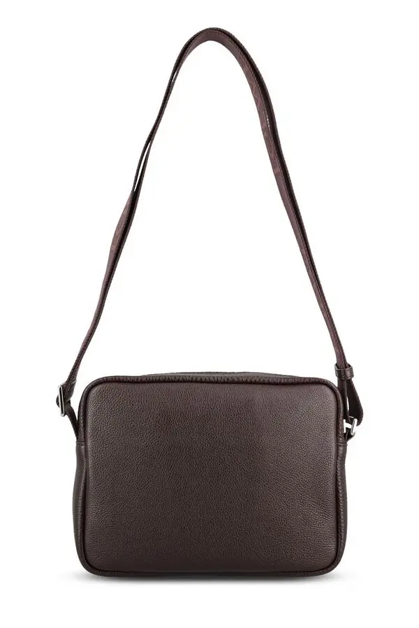 Loewe Logo Printed Xs Messenger Bag - Black
