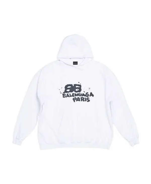 Balenciaga Hand Drawn Bb Icon Hoodie