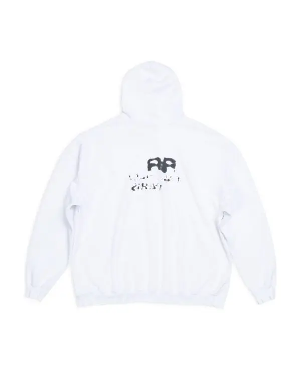 Balenciaga Hand Drawn Bb Icon Hoodie