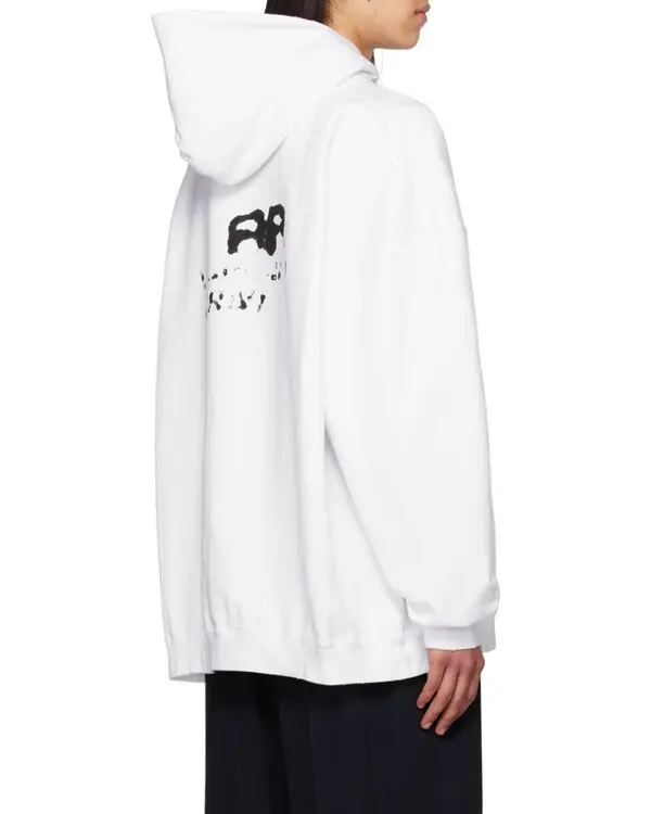 Balenciaga Hand Drawn Bb Icon Hoodie