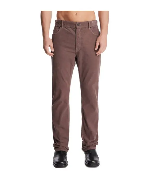 THE ROW Straight Leg Corduroy Trousers