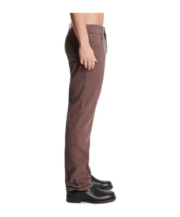 THE ROW Straight Leg Corduroy Trousers
