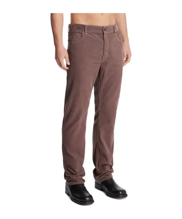 THE ROW Straight Leg Corduroy Trousers