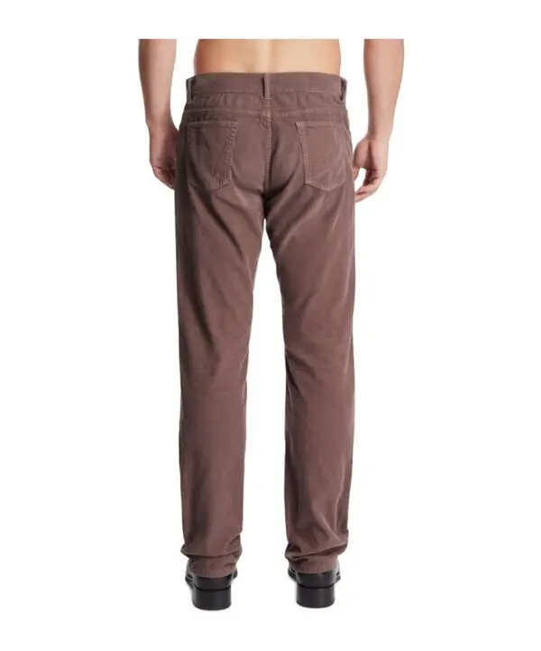 THE ROW Straight Leg Corduroy Trousers