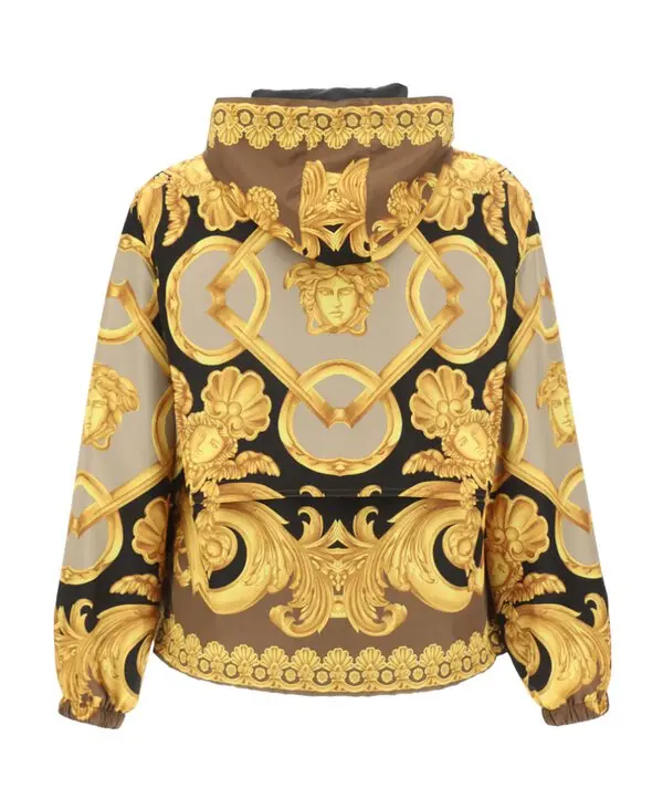 Versace Baroque Printed Zip-up Jacket