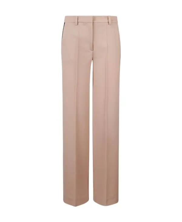 P.a.r.o.s.h Pressed Crease Trousers - Nude