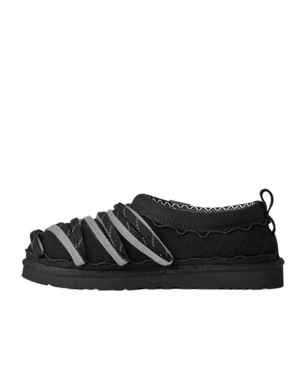 UGG Tasman Lace-up Slippers - Black