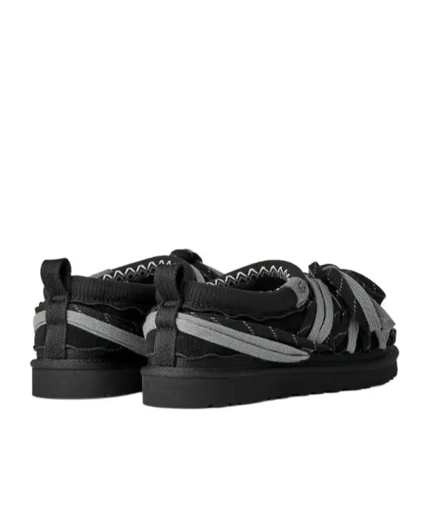 UGG Tasman Lace-up Slippers - Black