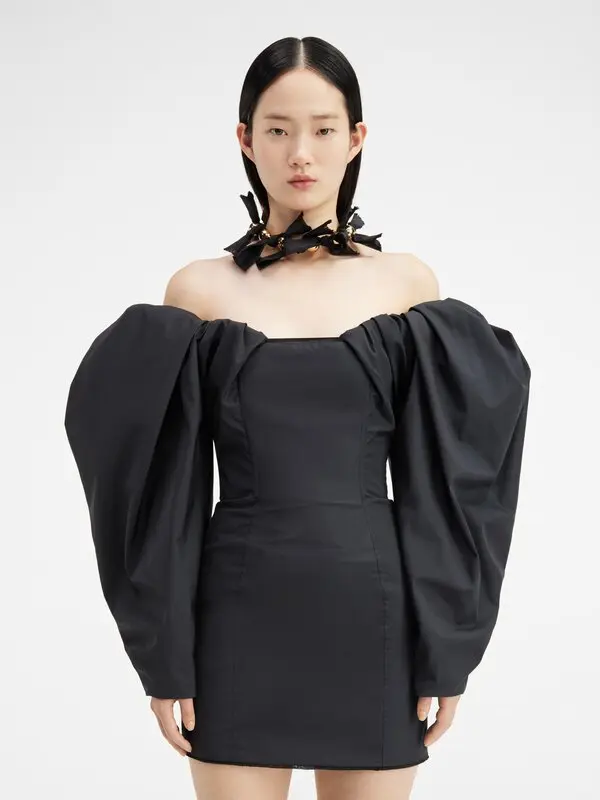 Jacquemus Draped Mini Dress