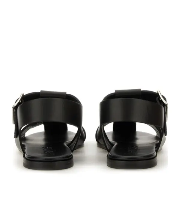 AeydĒ Buckle Fastened Cut-out Sandals - Black