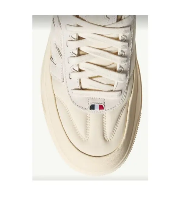 Moncler Altive Nubuck Suede Sneakers - Light Beige