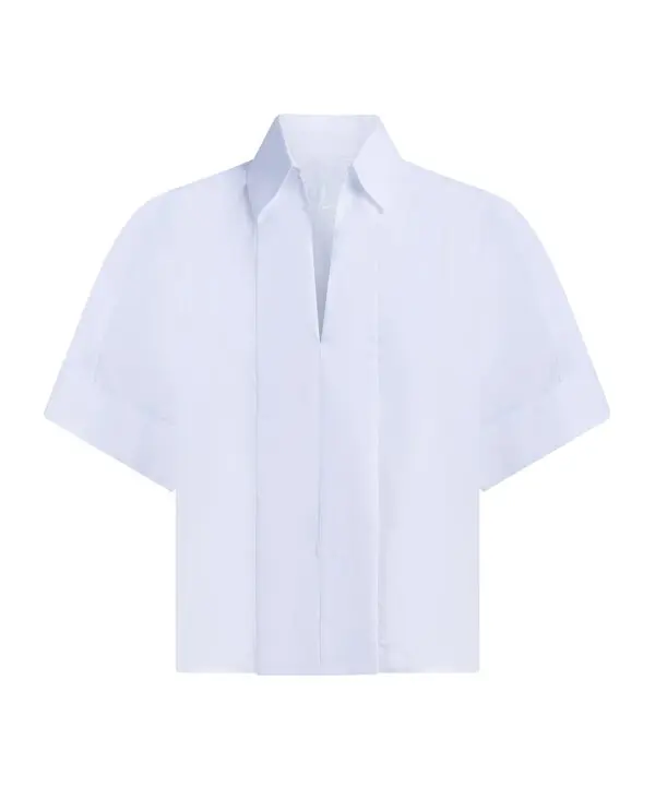 DONDUP Short Sleeve Shirt - White