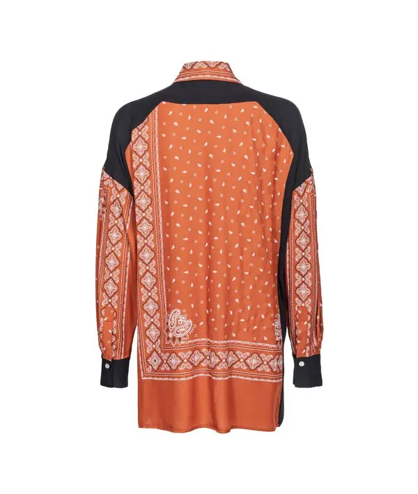 Pinko Pattern-printed Long Sleeve Shirt