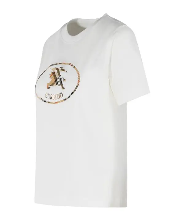 Burberry Knight Stamp Crewneck T-shirt