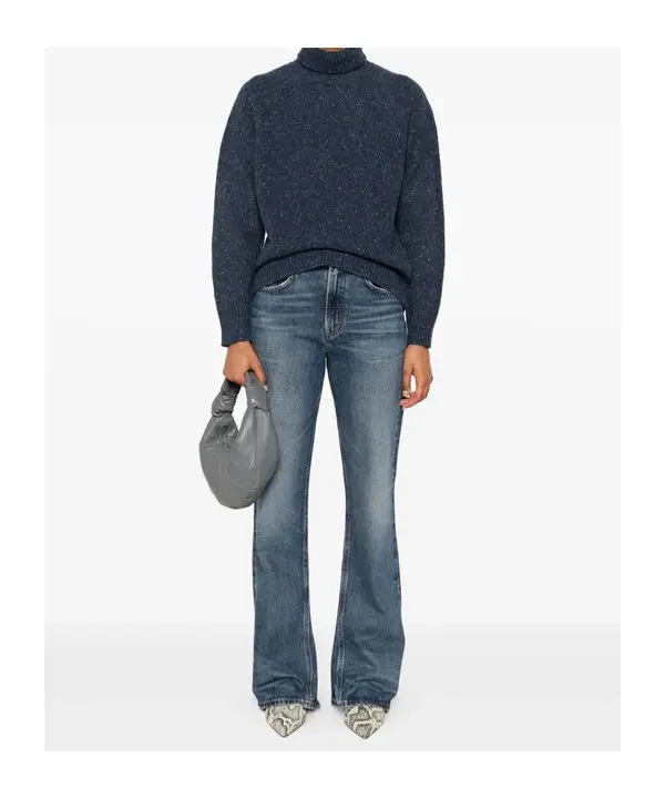 AGOLDE High Waisted Flared Leg Jeans