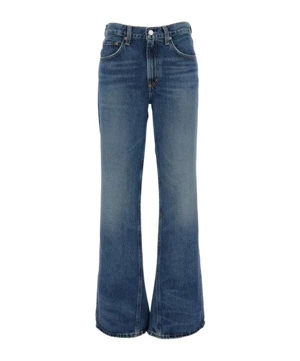 AGOLDE Mid Rise Kick Boot Jeans - No