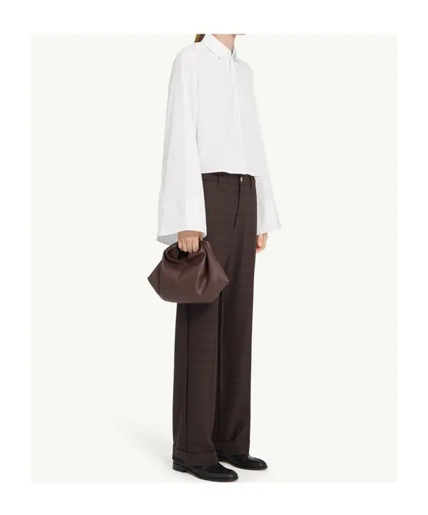 MAISON MARGIELA Cropped Bell Sleeve Shirt