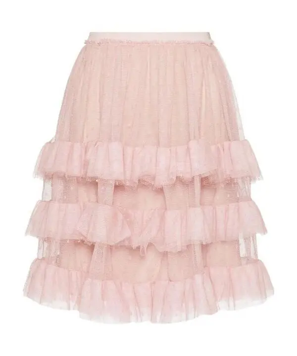 Red Valentino Mini Tulle Skirt