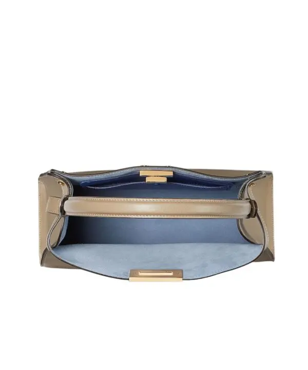 Fendi Way Medium Tote Bag - Grey
