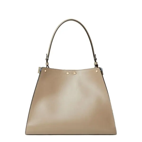 Fendi Way Medium Tote Bag - Grey