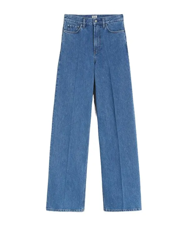 TOTEME High-waist Wide-leg Jeans - Blue