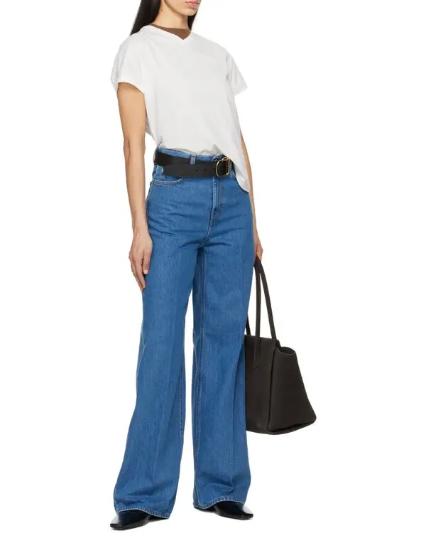 TOTEME High-waist Wide-leg Jeans - Blue
