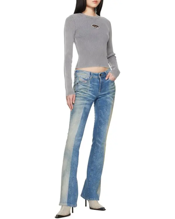DIESEL® M-valary-r Knitted Top - Grey