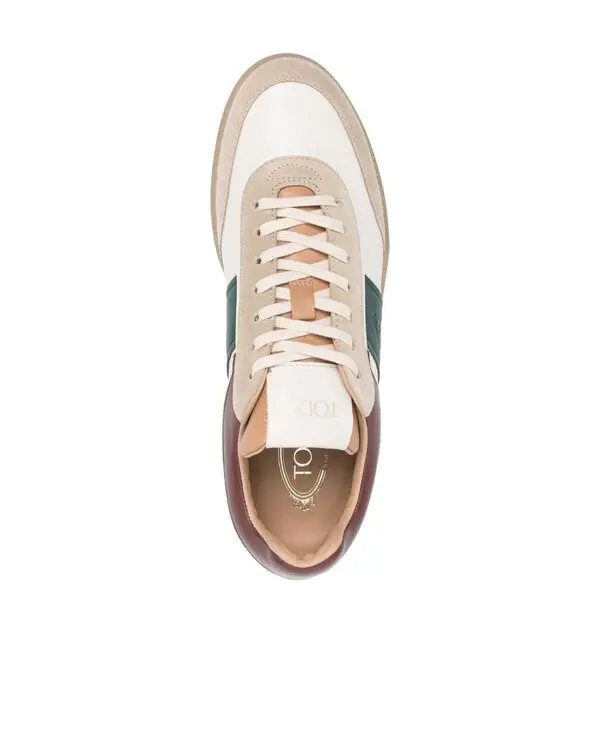 TOD'S Tabs Low-top Sneakers - Nude