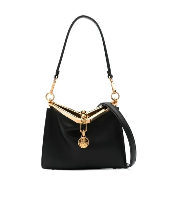 Etro Vela Logo Charm Mini Shoulder Bag - Black