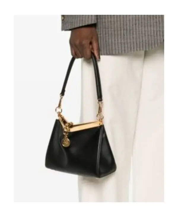 Etro Vela Logo Charm Mini Shoulder Bag - Black