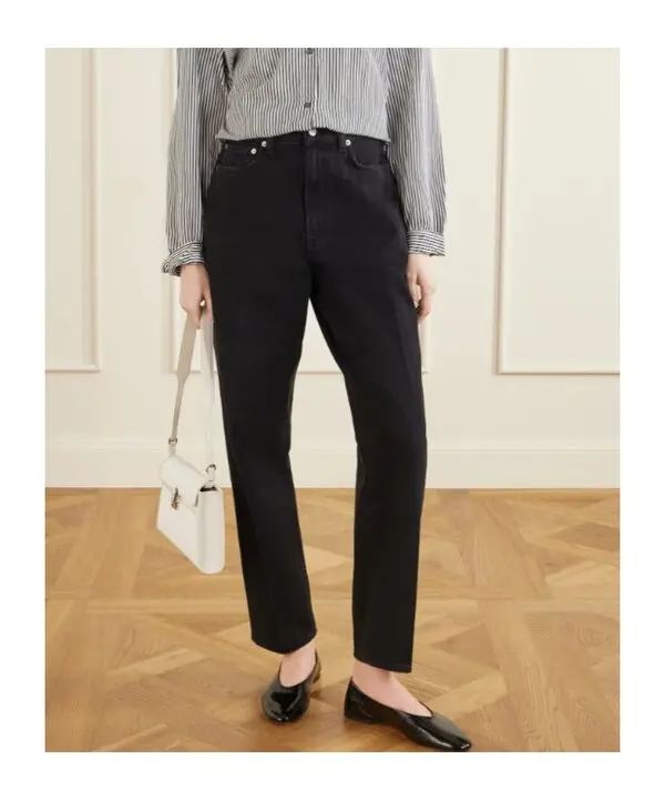 AGOLDE 80's Belt-loops Jeans - Black