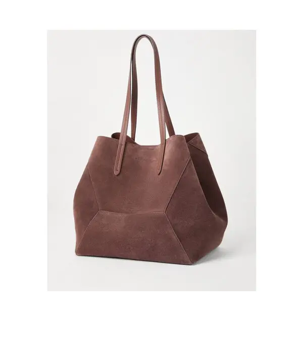 Brunello Cucinelli Geometric Shoulder Bag - Red