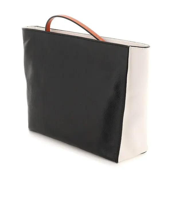 Marni Logo Detail Clutch Bag - Pink