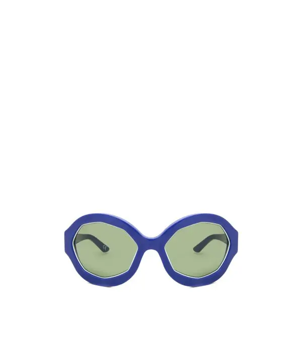 Marni Logo Embellished Sunglasses - Gray