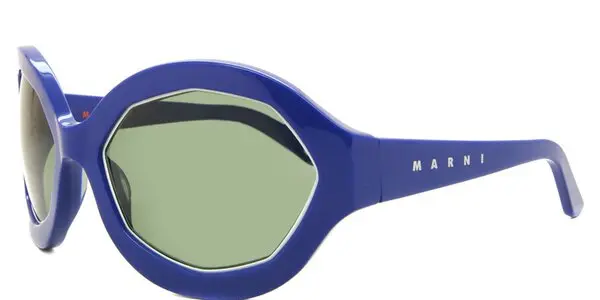 Marni Logo Embellished Sunglasses - Gray