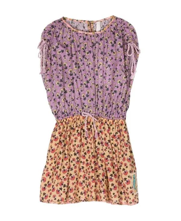Zimmermann Floral Dress With Rope Detailing - Multicolor