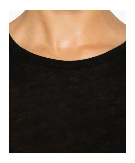 ANINE BING Sylvie Slim-fit T-shirt - Black