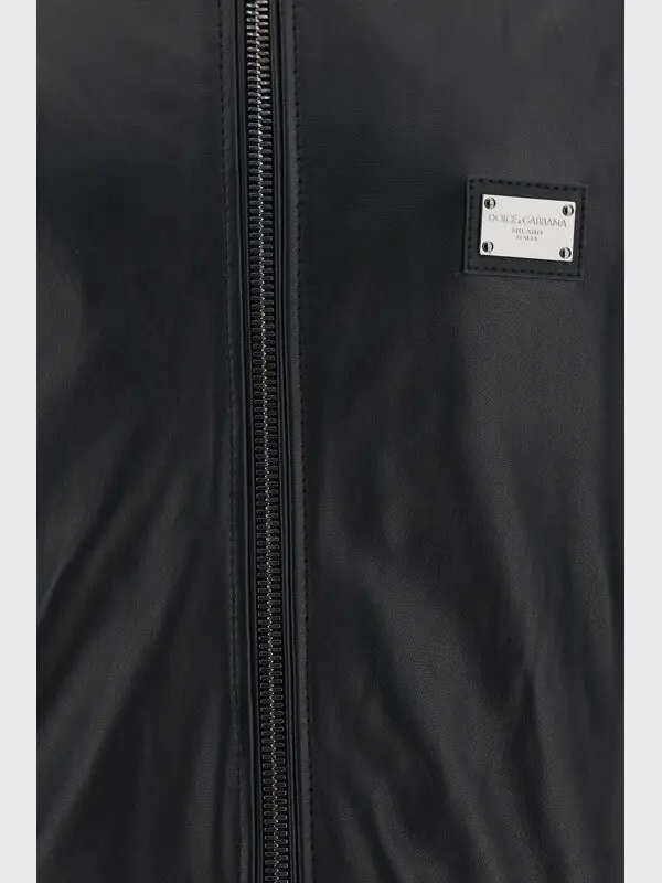 Dolce & Gabbana Dg Essentials Zipped Bomber Jacket