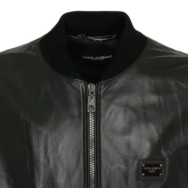 Dolce & Gabbana Dg Essentials Zipped Bomber Jacket