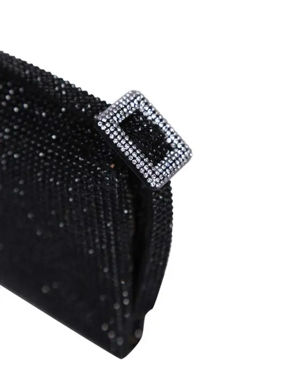 Benedetta Bruzziches Vittissima La Grande Embellished Shoulder Bag - Black