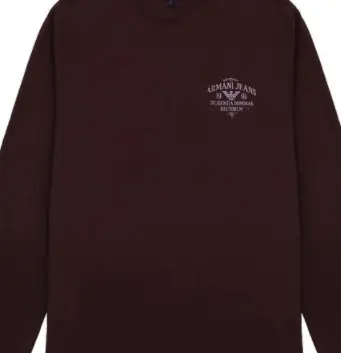 Emporio Armani Logo Details Long-sleeved T-shirt - Black