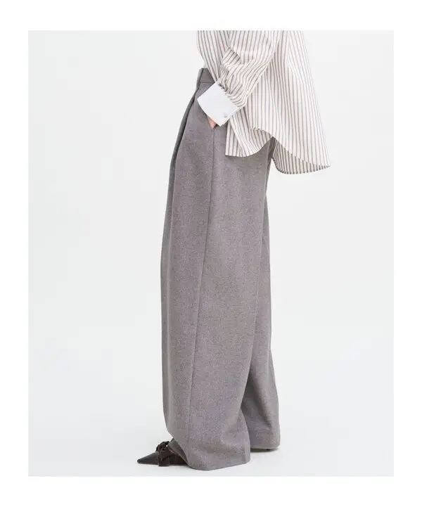 Filippa K Relaxed Fit Pleated Trousers