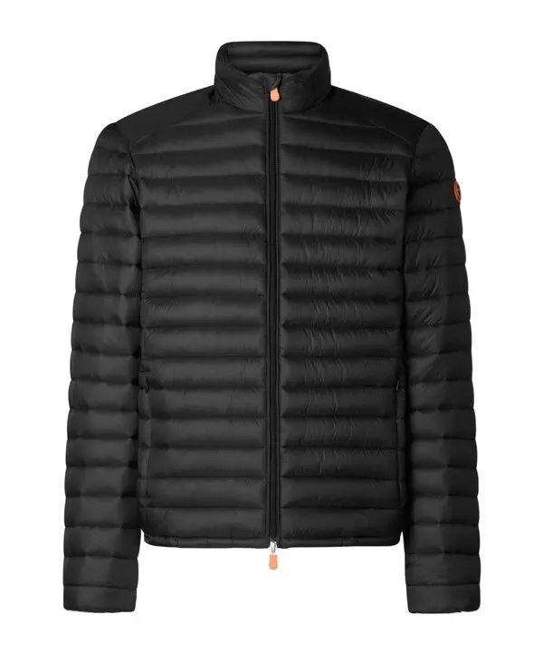 SAVE THE DUCK Alexander Quilted Puffer Jacket - Black