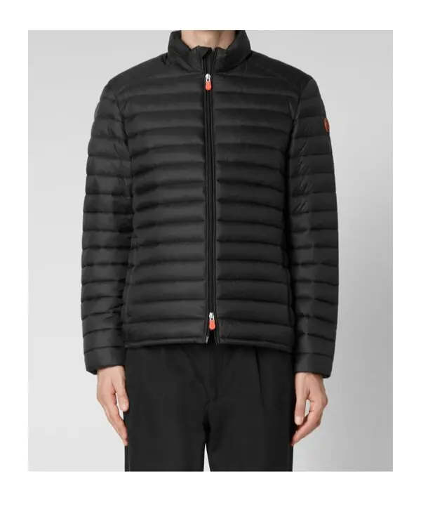 SAVE THE DUCK Alexander Quilted Puffer Jacket - Black